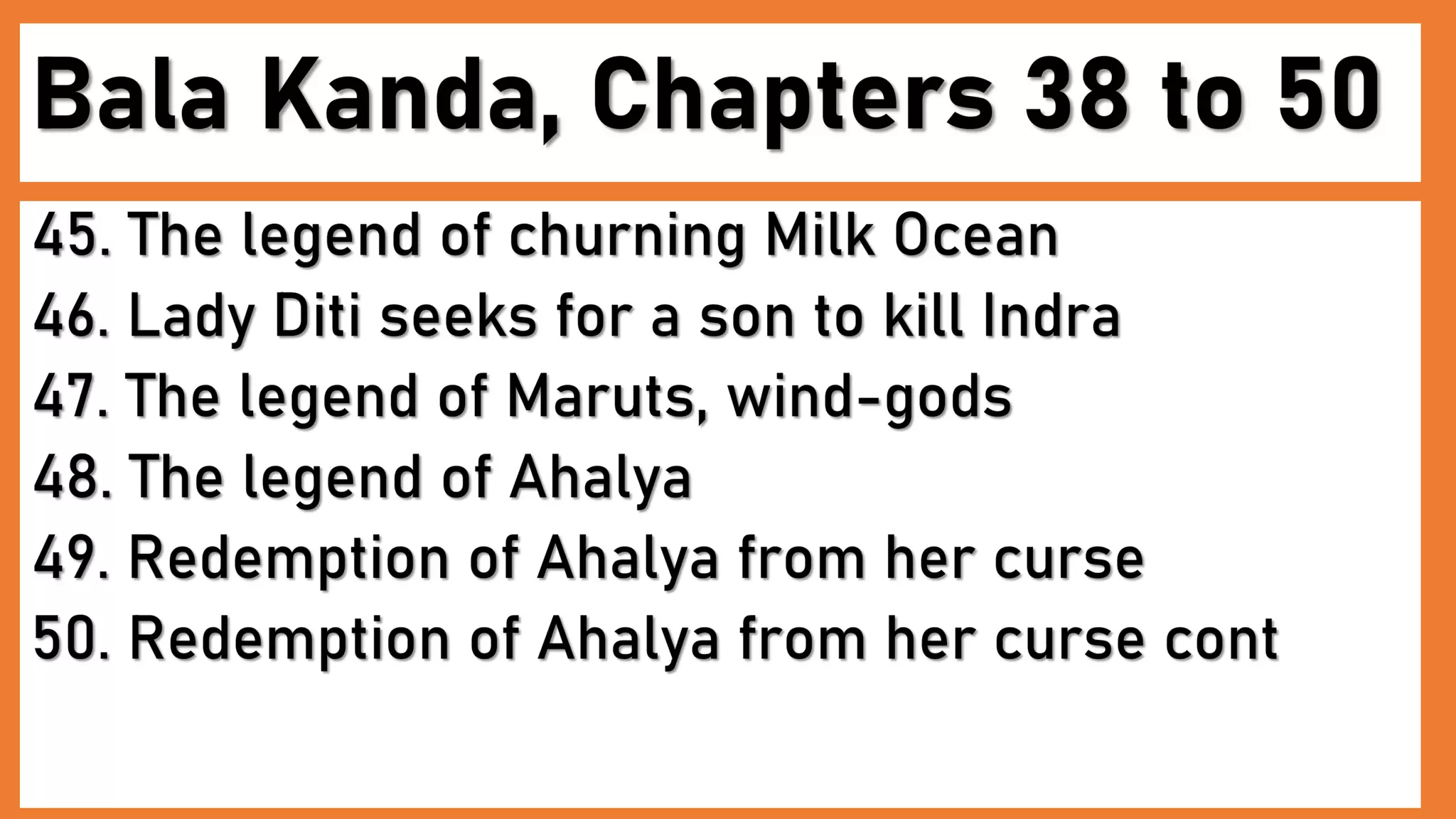 Valmiki Ramayana Online Class - Bala Kanda, Session 4 | PPT