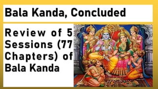 Valmiki Ramayana Online Class - Bala Kanda Session 5 | PPT