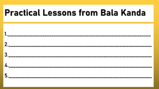 Valmiki Ramayana Online Class - Bala Kanda Session 5 | PPT