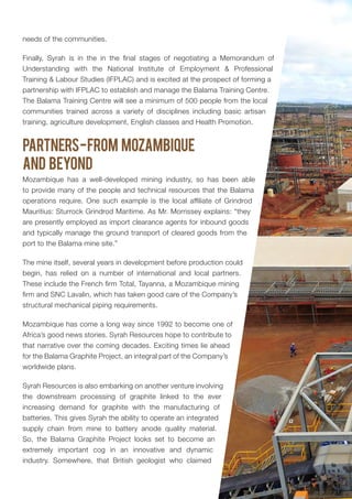 Balama Graphite Project - Syrah Resources | PDF