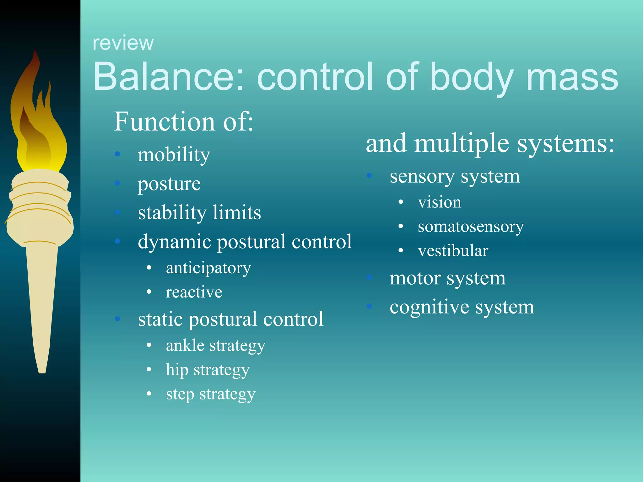 Balance Basics | PPT