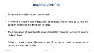 BALANCE- is a therapeutic device used 3hd | PPTX