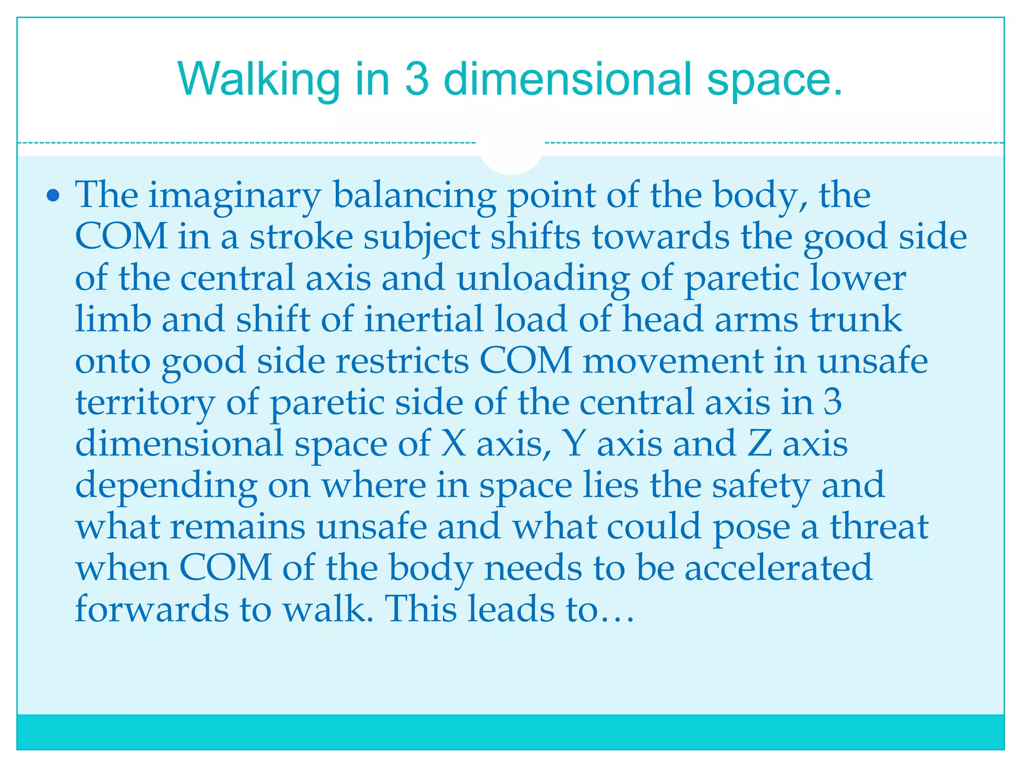 How to restore balance following stroke? | PPTX