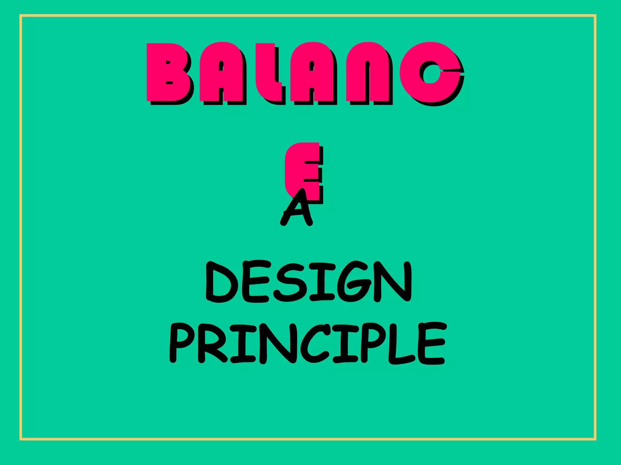 Balance: an Element of Art | PPT