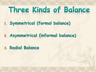 Balance in Art | PPTX