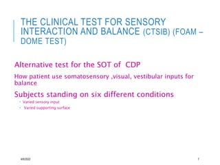 Balance | PPT | Brain and Nervous System Disorders | Diseases and ...