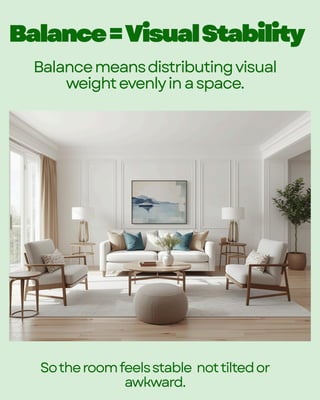 Balance - The first principle of Design. | PDF