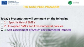 BALANCE Green SMEs | PPTX