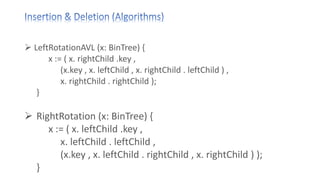 Balanced Tree (AVL Tree & Red-Black Tree) | PPT