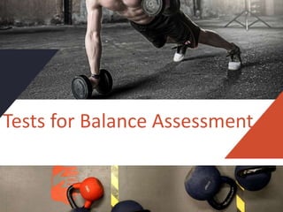 balance assessment before training .pptx