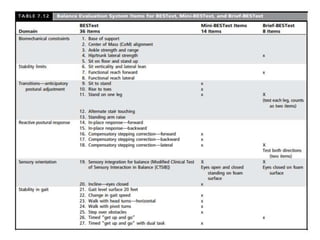 Balance assessment scales | PPTX