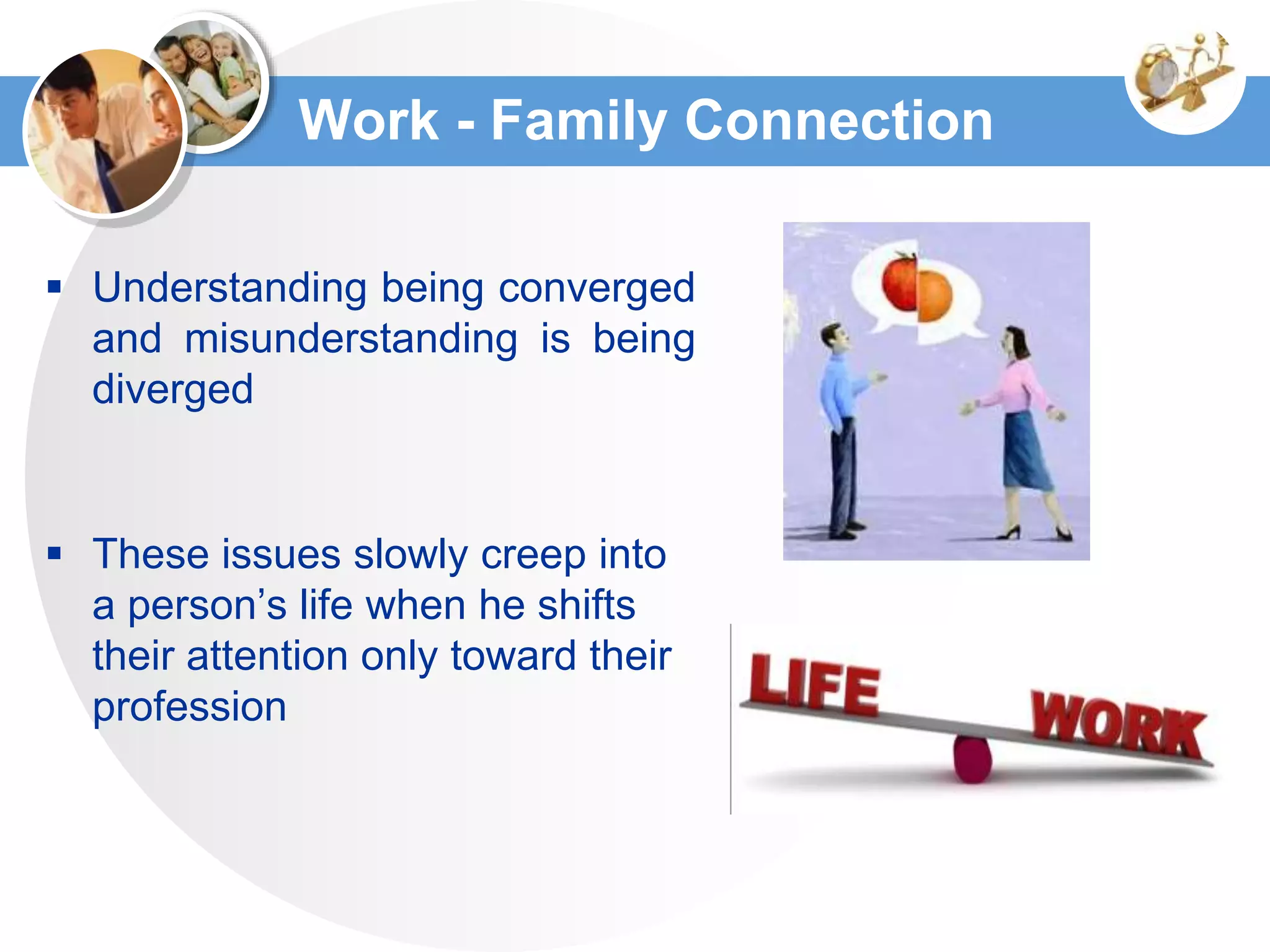 Balance between work and family | PPTX