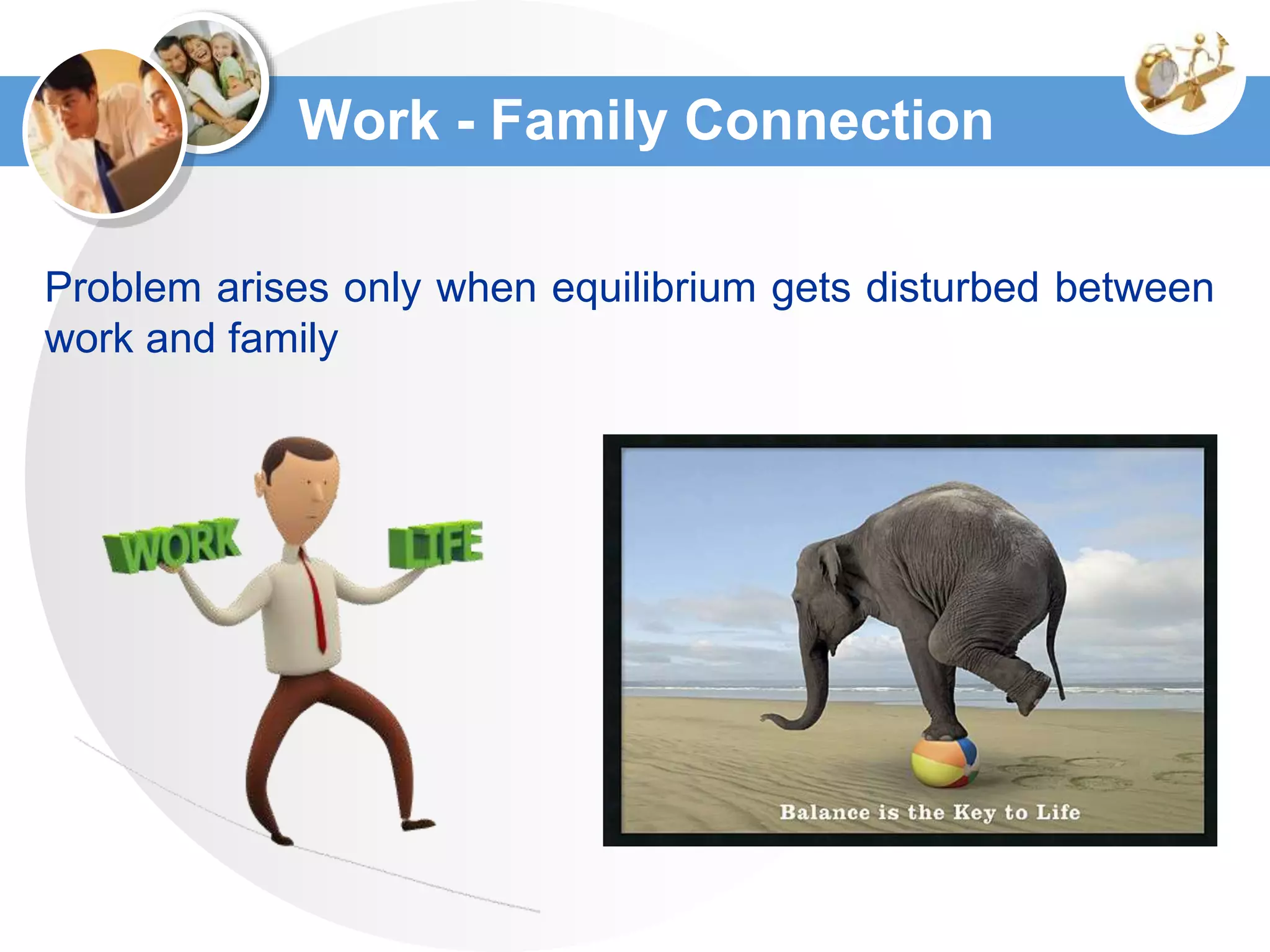 Balance between work and family | PPTX
