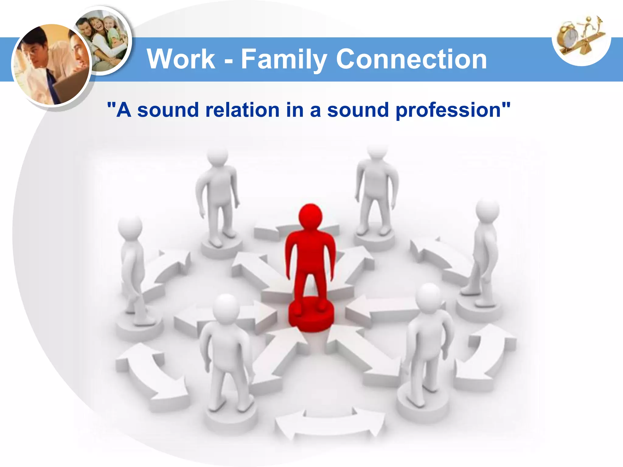 Balance between work and family | PPTX
