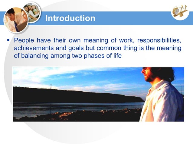 Balance between work and family | PPTX | Career Advice | Careers