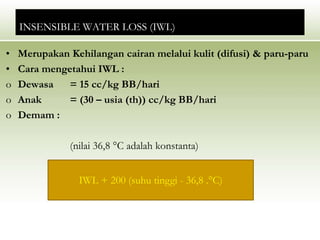 Balance cairan | PPTX