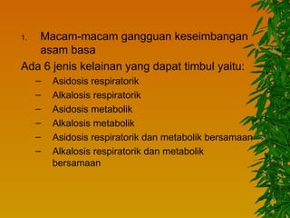 Keseimbangan Asam - Basa | PPT