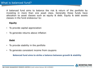 SBI Magnum Balanced Fund: Balance Between Growth And Stability - Feb ...