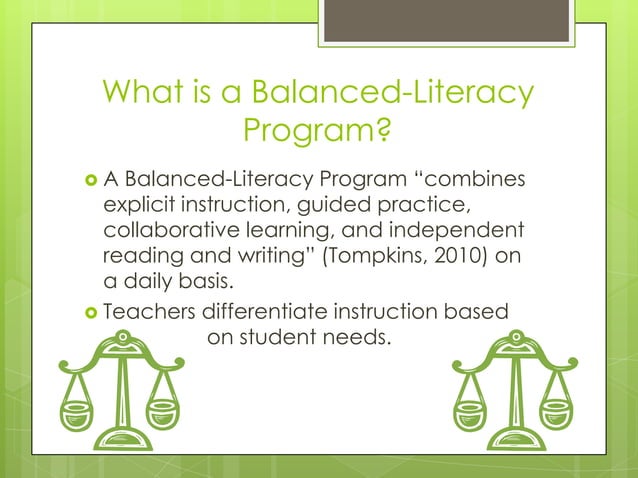 Balanced literacy reading program | PPTX | Educational Assessment ...