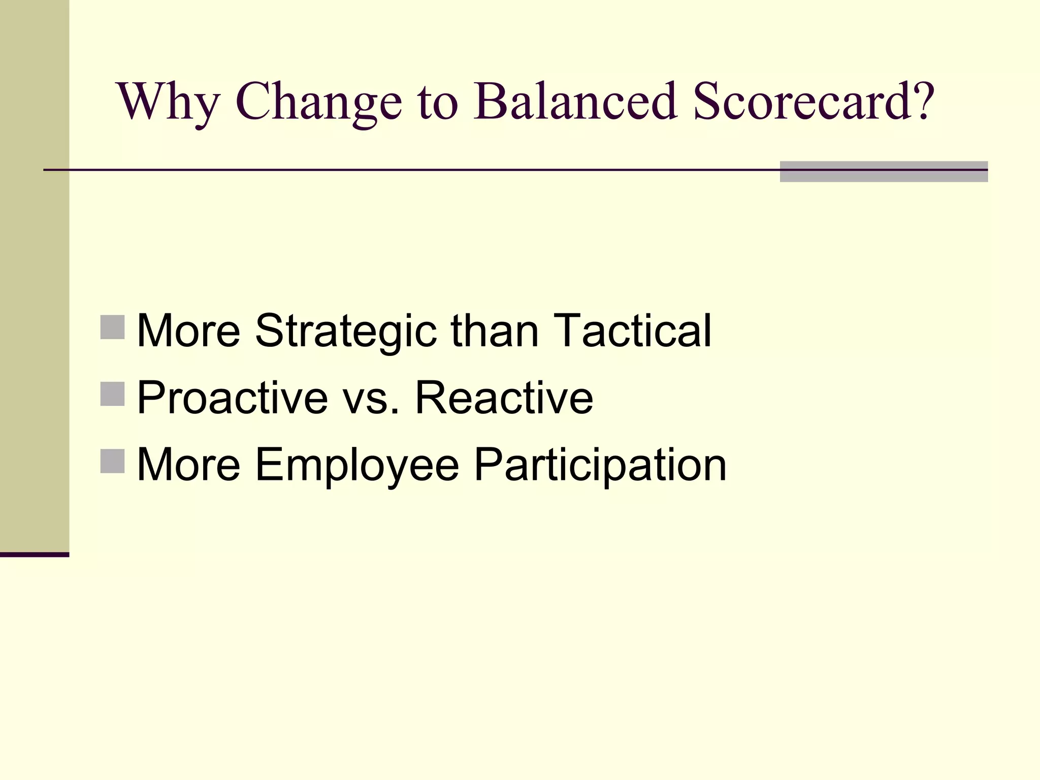 Balanced Scorecard | PPT