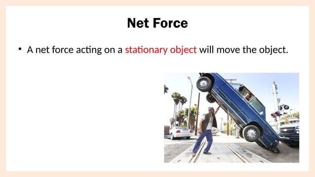 BALANCED AND UNBALANCED FORCE grade 7 physics | PPTX