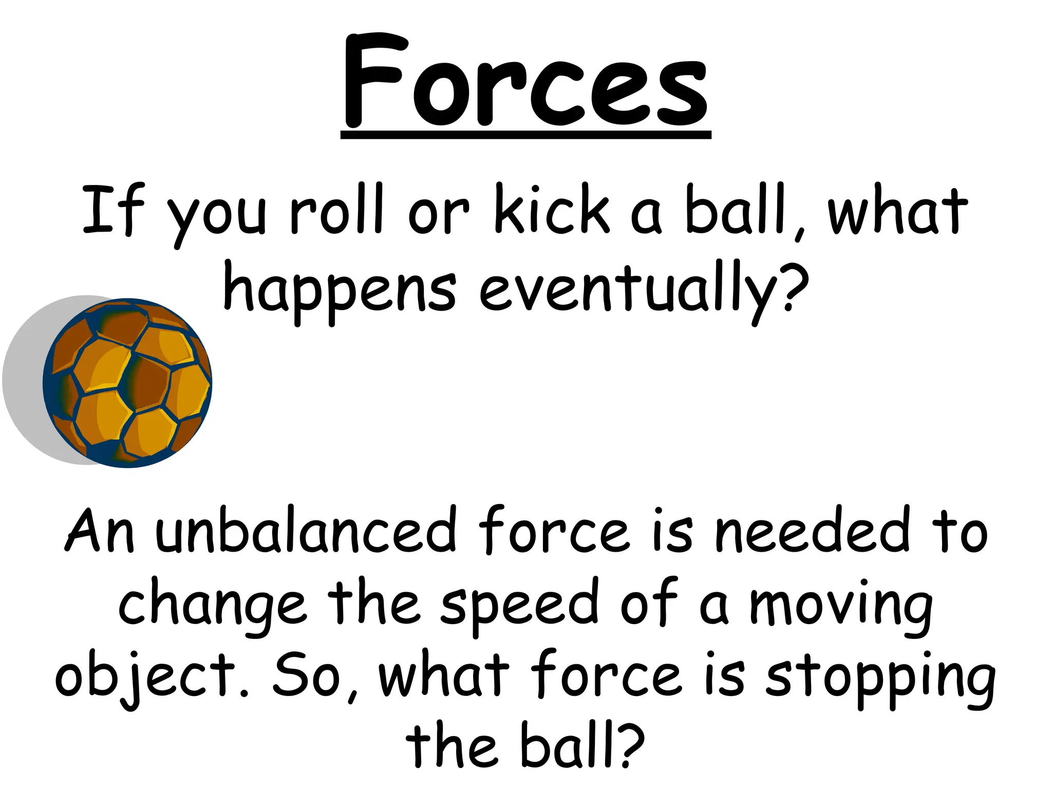 Balanced and Unbalanced Forces PowerPoint | PPTX
