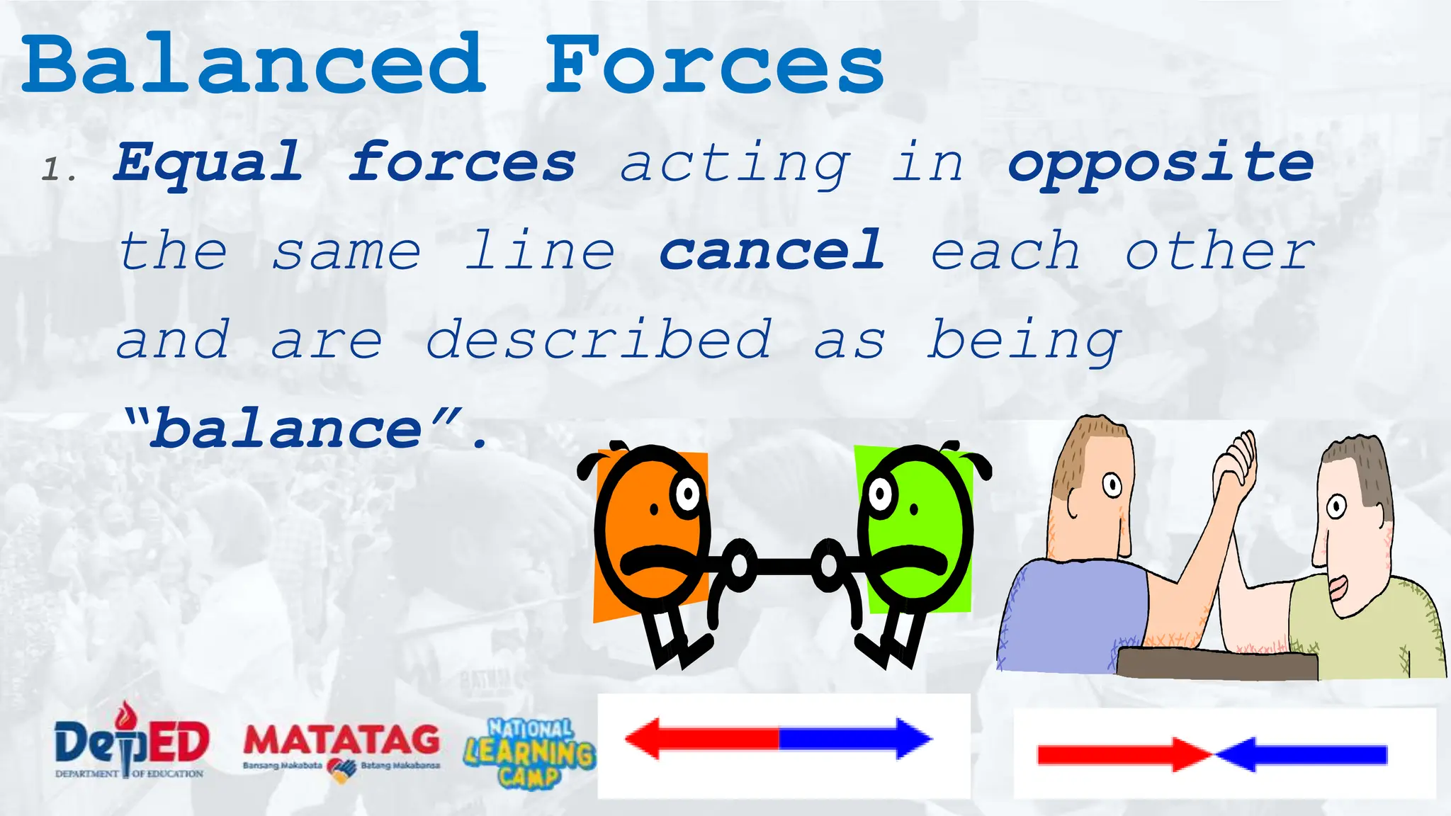 BALANCED and UNBALANCED Forces - MOTION SCIENCE 8.pptx