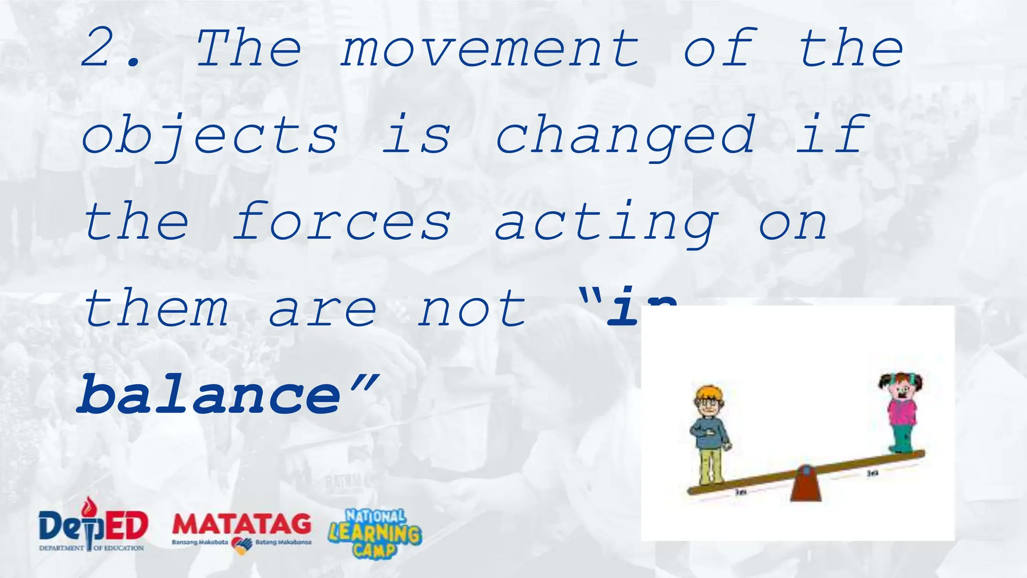 BALANCED and UNBALANCED Forces - MOTION SCIENCE 8.pptx