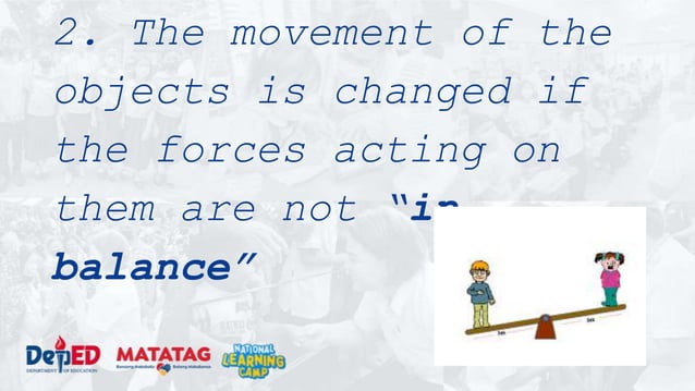 BALANCED and UNBALANCED Forces - MOTION SCIENCE 8.pptx