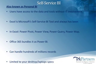 Balanced BI Approach (Power Pivot & SSAS Tabular) | PPT