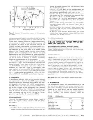 Balanced bpf with wide upper | PDF