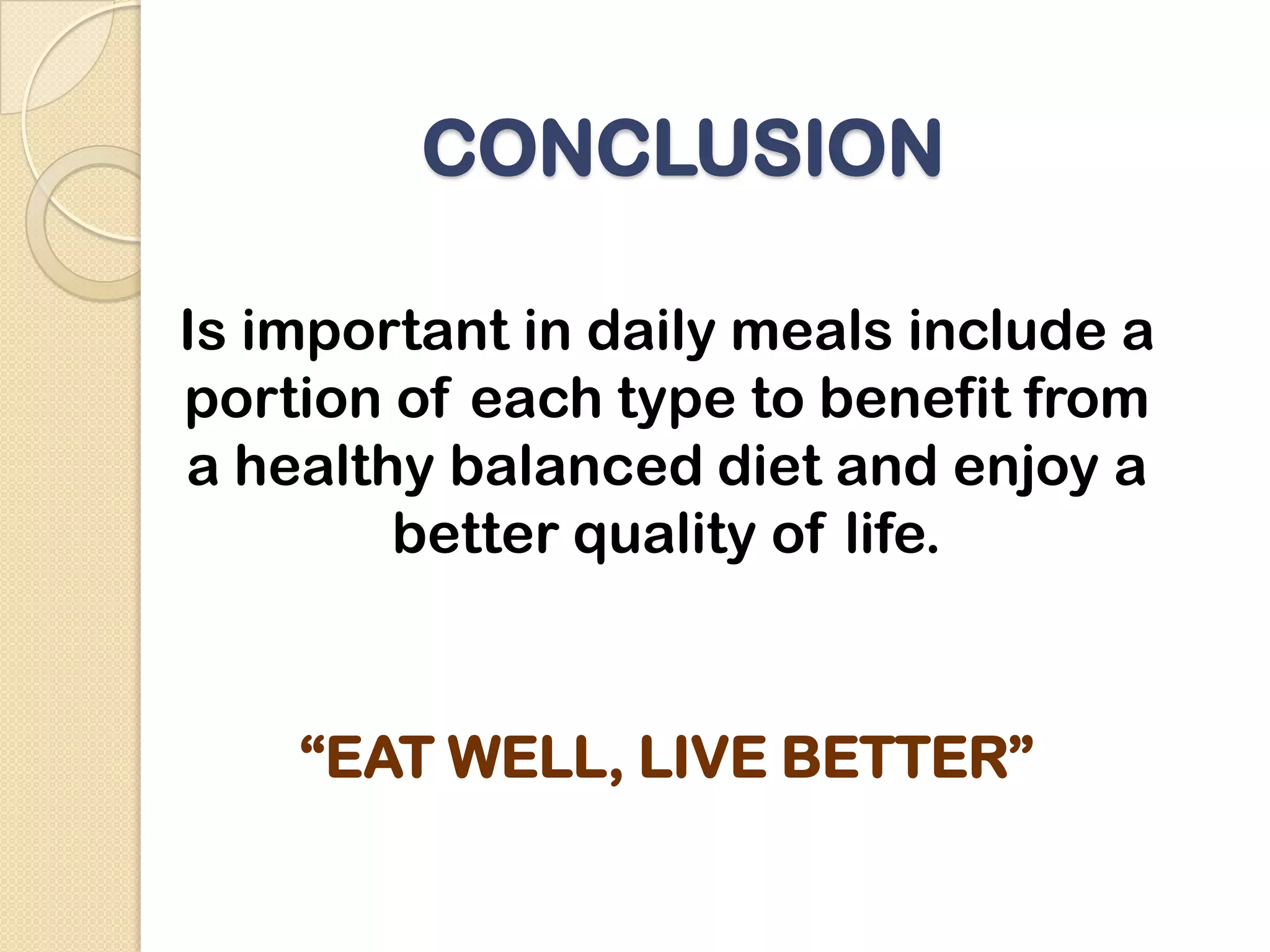Balanced diet | PPTX