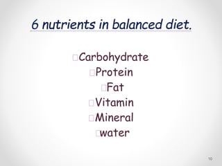 Balanced Diet | PPT
