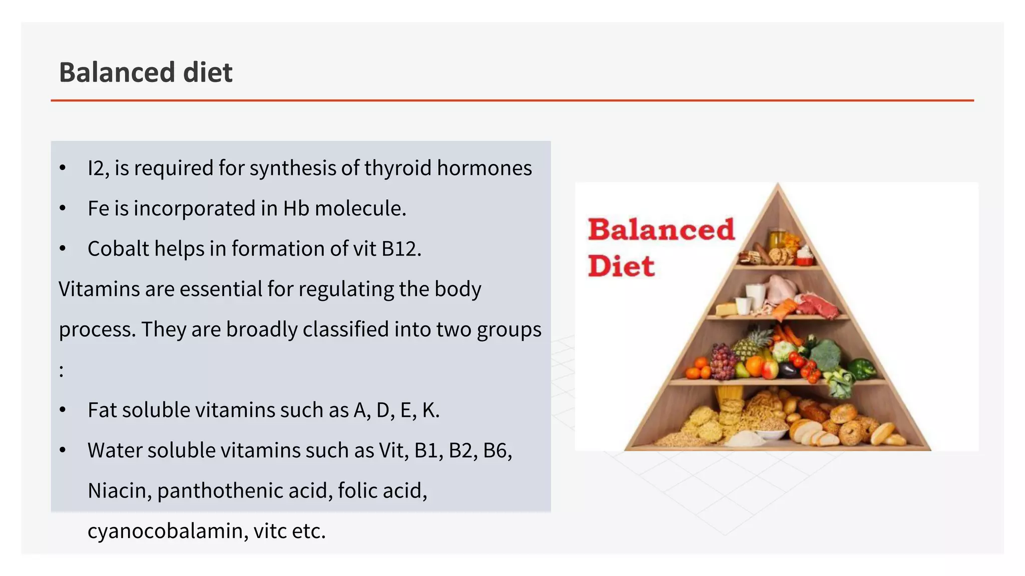 Balanced diet | PDF