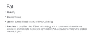 Power point presentation on Balanced diet.pptx. | PPTX | Food & Drink