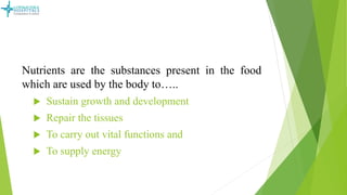 Balanced Diet.pptx | Nutrition | Healthy Living