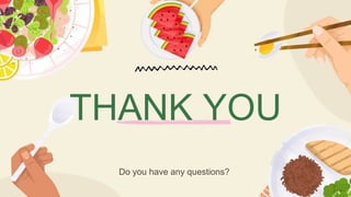 Healthy eating and different types of foods | PPTX