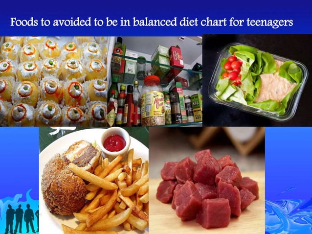 Balanced diet chart for teenagers | PPTX