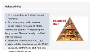 Balanced Diet for weight loss - painless path | PPTX