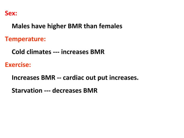 Diet Designing : BMR,SDA and Calorie intake calculation. | PPT