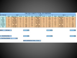 Balance de energía y control de peso | PPTX