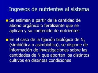 Balance De Nutrientes Apresid | PDF