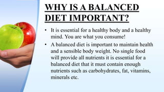 Balance diet | PPT