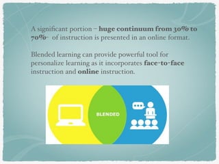 Balanced instruction and blended learning | PDF