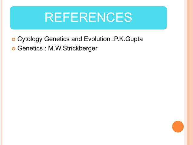 Balanced lethal system | PPTX