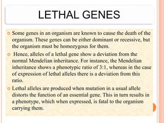 Balanced lethal system | PPTX