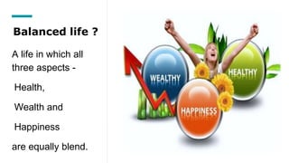Balanced life | PPTX