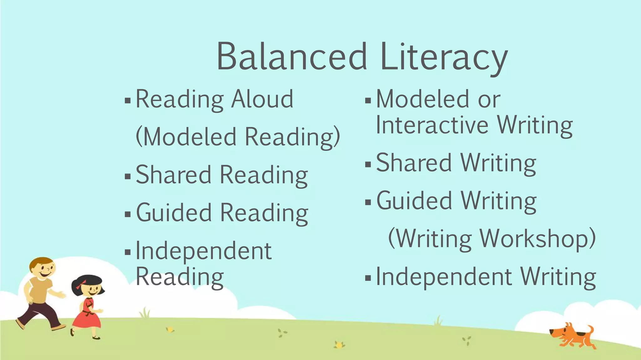 Balanced Literacy Plan | PDF
