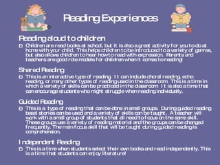 Balanced literacy program | PPT