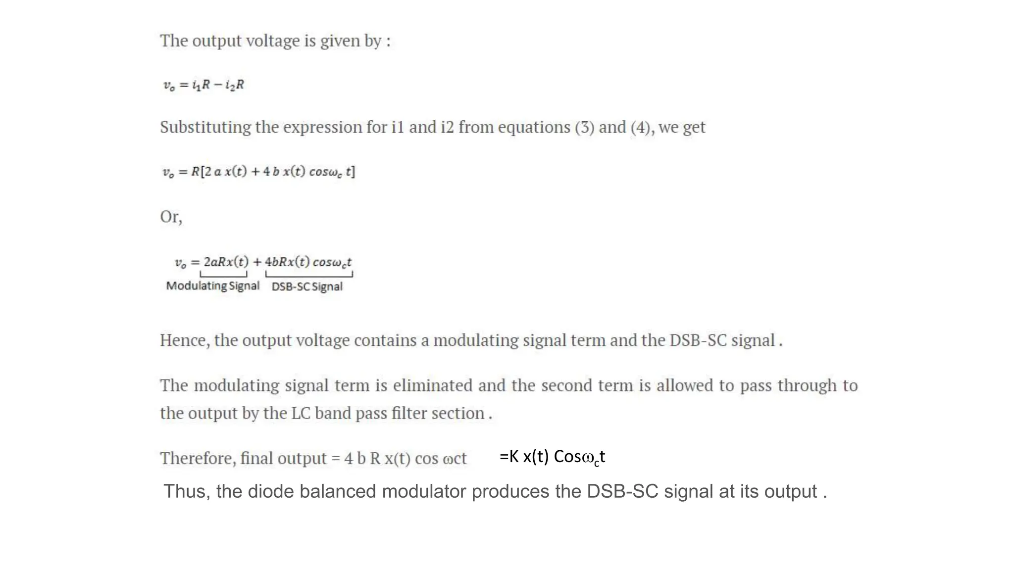 balanced modulator.pptx breif introduction | PPTX